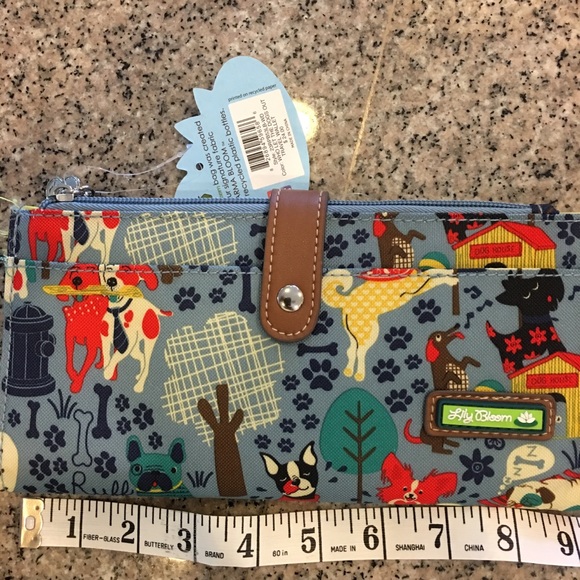 Lily Bloom | Bags | Lily Bloom Bow Wow Doggie Wallet Nwot | Poshmark